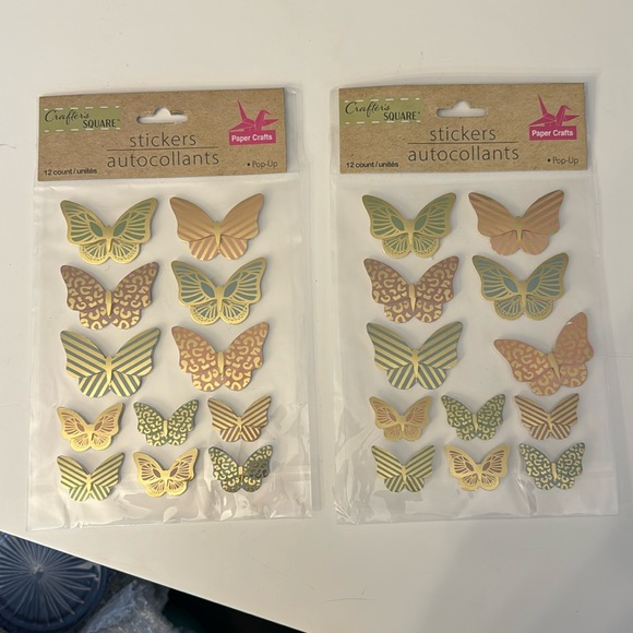 Art | Butterfly Stickers | Poshmark